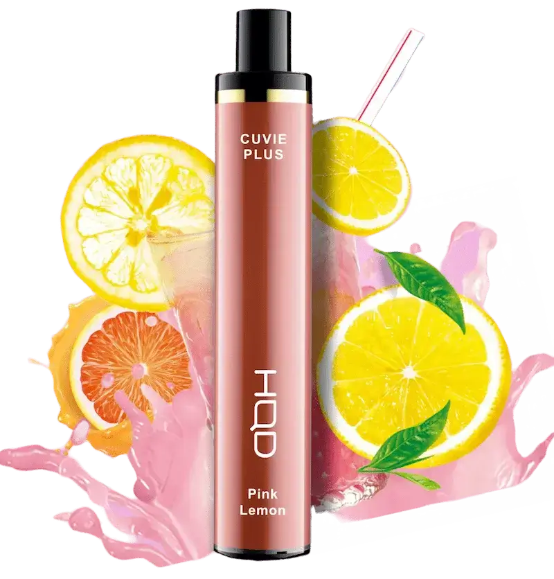 Pink Lemon: HQD Plus 5% Disposable Vape – Lakeland Vapes